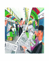 Affiche «Sasek - The Tube» - 30 x 40 cm - B.E.A.U & Compagnie